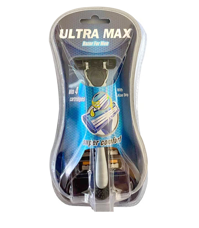 شفرة الحلاقة دولار آيتم دايركت الترا ماكس + 3 شفرات باللون الأزرق ...